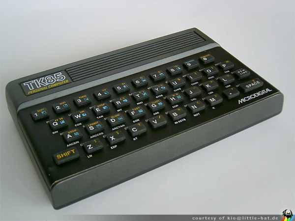The TK85 from Microdigital, Brazil